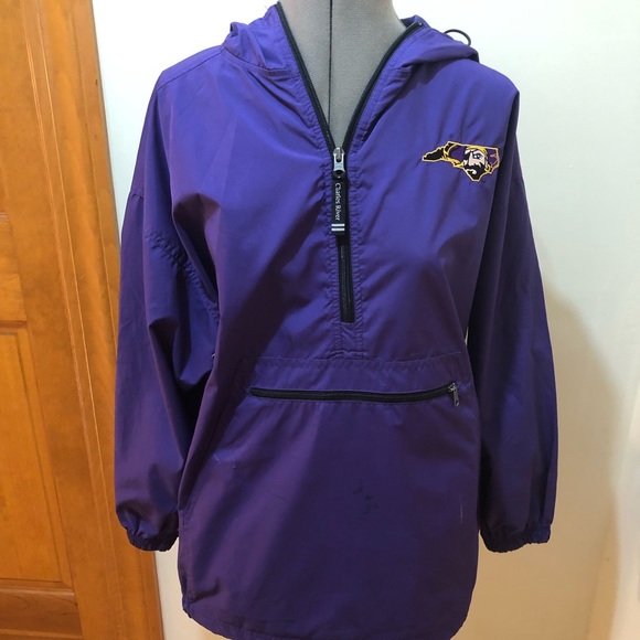 Charles River Apparel | Jackets & Coats | Purple Ecu Rain Jacket | Poshmark